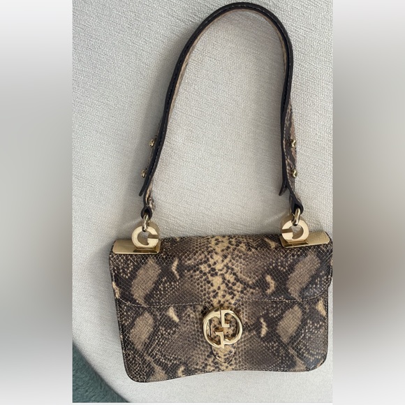 Gucci | Bags | Vintage Gucci Python Print Bag | Poshmark